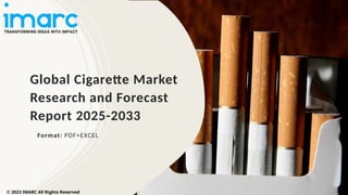 Cigarette Market by Product Type, Distribution Channel, End User 2025 ...