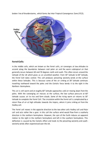 Global circulation patterns of atmosphere | DOCX