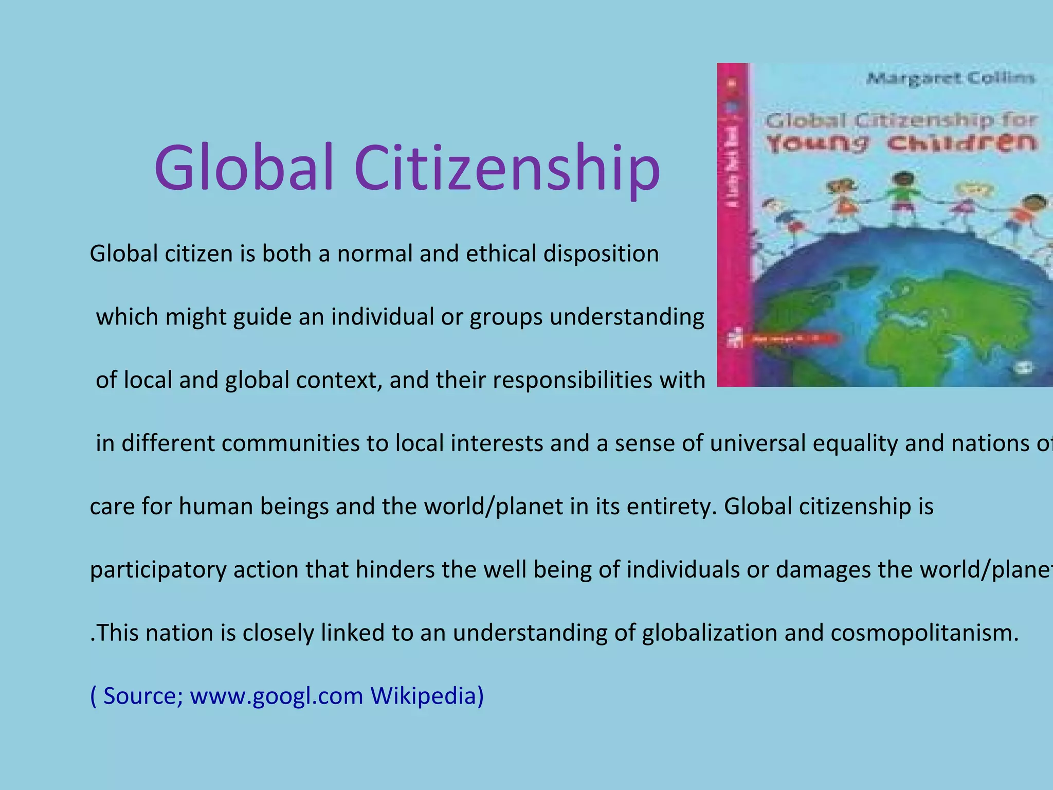 Global citizenship | PPT