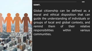 GLOBAL CITIZENSHIP contemporary world.pptx