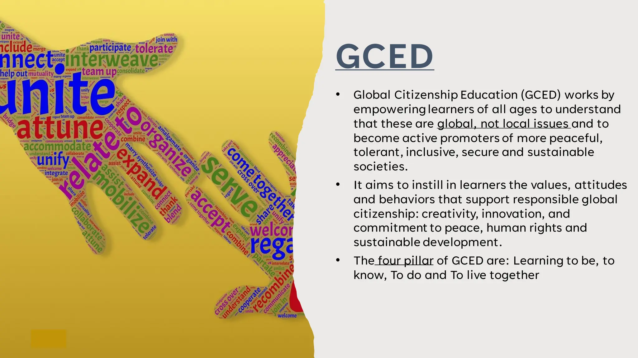 Global Citizenship its advantages its disadvantages,GCED.pptx