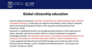 Global citizenship education 2021 | PDF