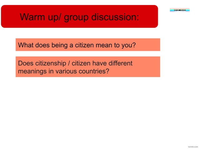 Global citizenship PPT- Lesson 1- Week 10- similarities and differences ...