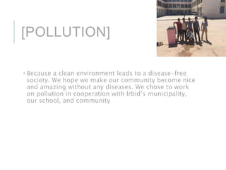 Pollution - Al-Hasan ibn Al-Haytham High School for Boys | PPTX