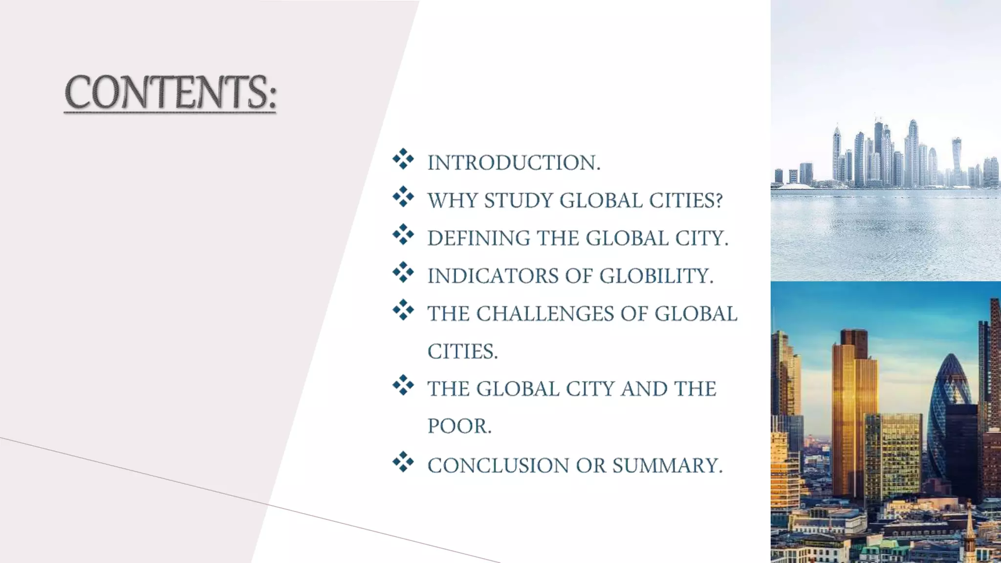 Global city | PPTX