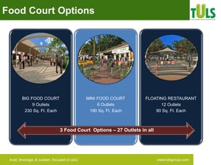 Global city_food court configuration mapping from TULS Management | PPT