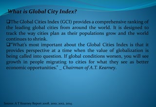 Global city index | PPTX