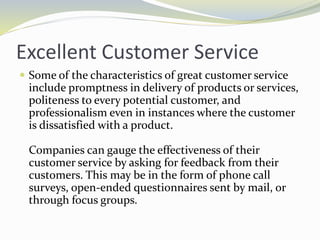 Global Client Solutions' Excellent Customer Service | PPT