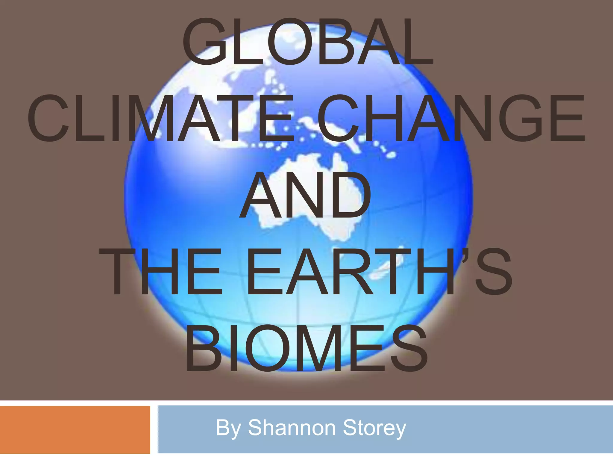 Global Climate Change | PPT