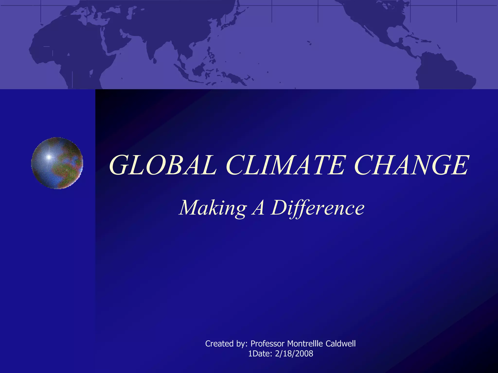 Global Climate Change | PPT