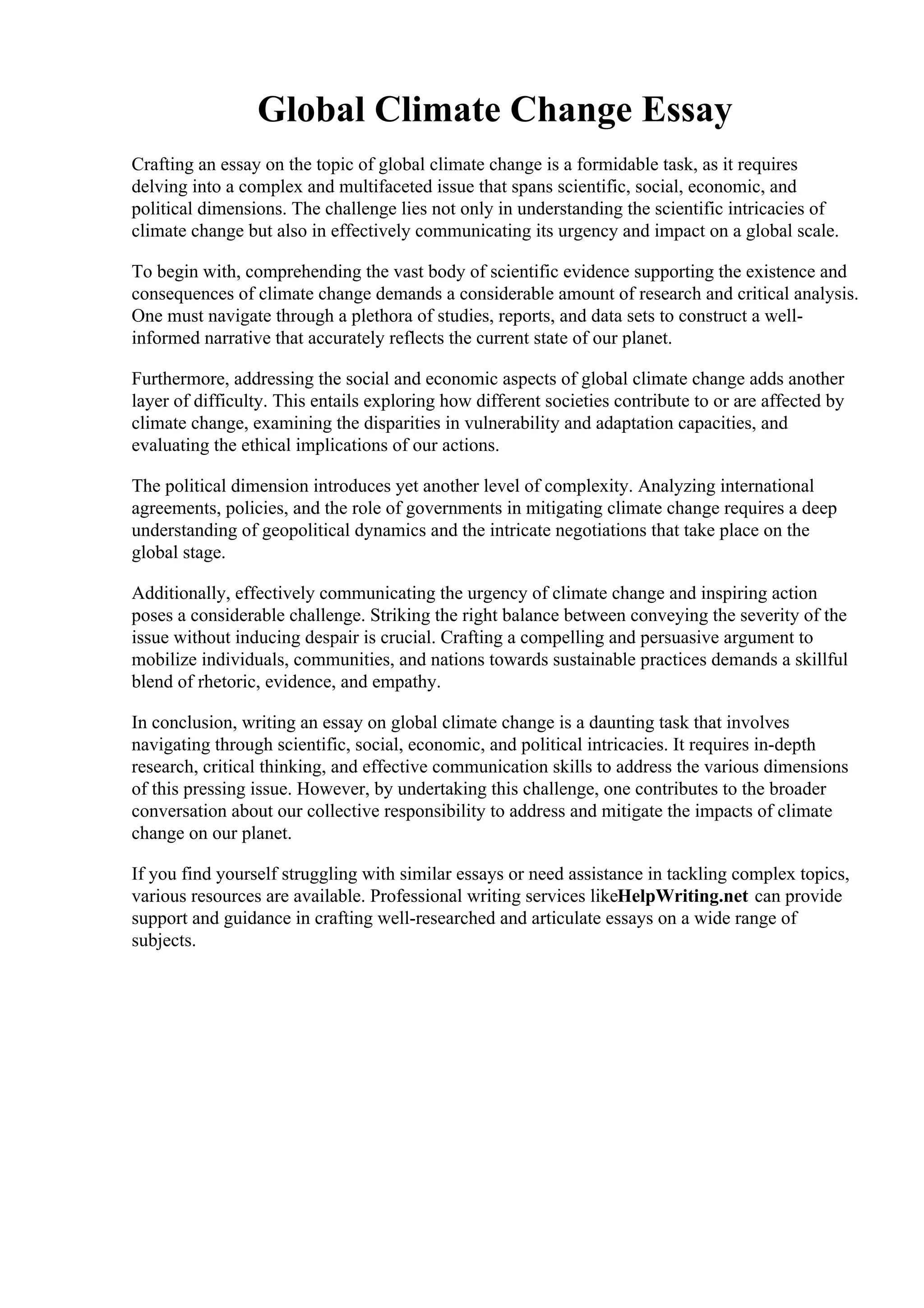 Global Climate Change Essay.pdf