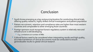 Global Clinical Research - South Korea | PPT