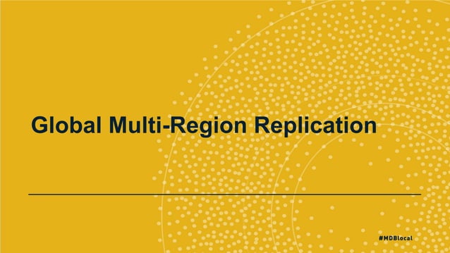 Global Cluster Topologies in MongoDB Atlas | PPT