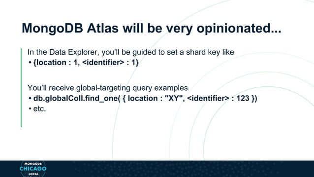 Global Cluster Topologies in MongoDB Atlas | PPT