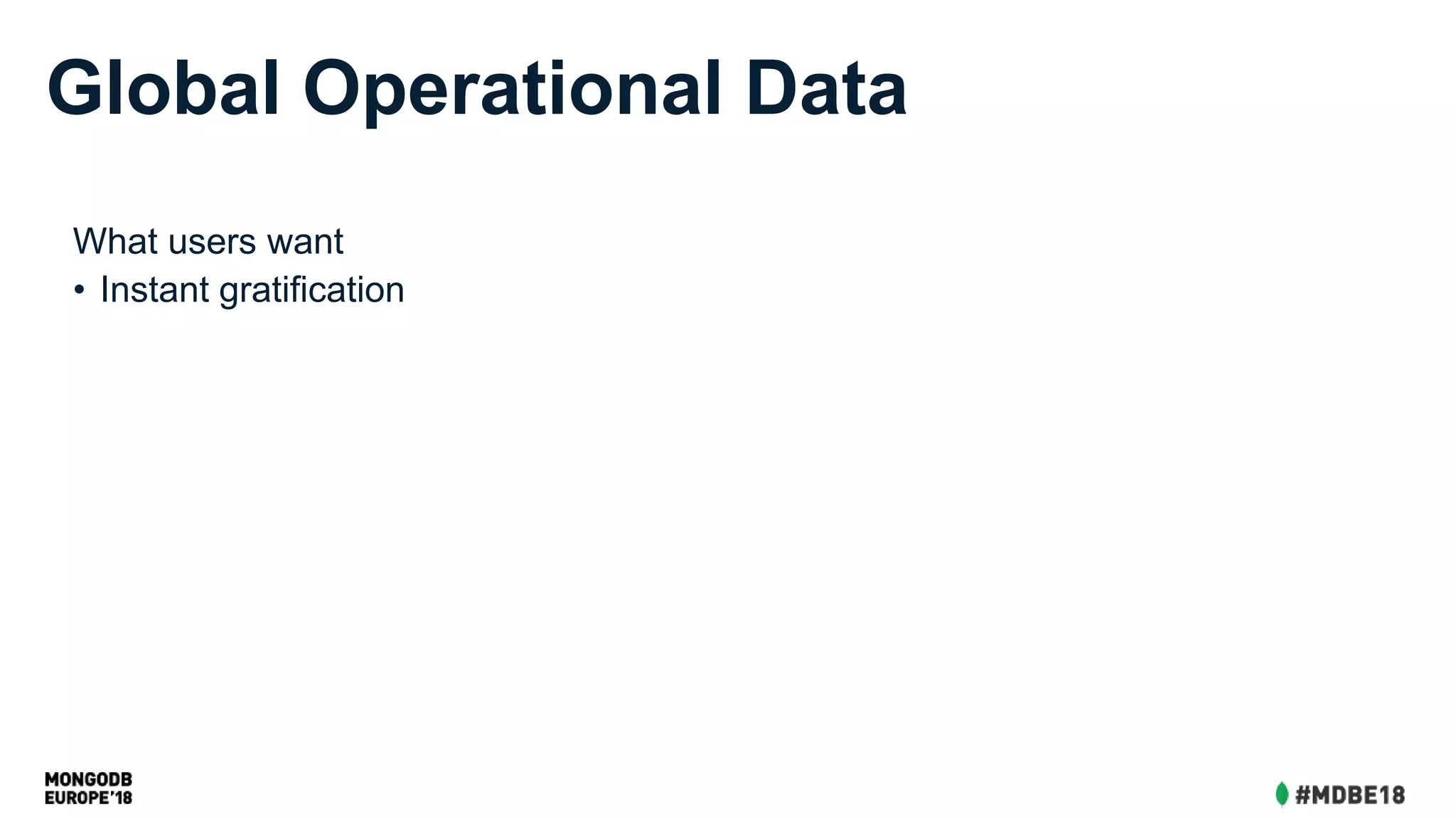 Global Cluster Topologies in MongoDB Atlas - Andrew Davidson | PPT
