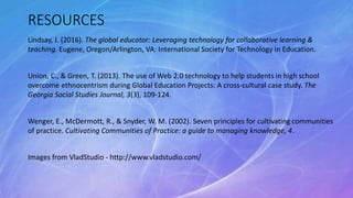 Global collaboration - Learning on the edge | PPTX