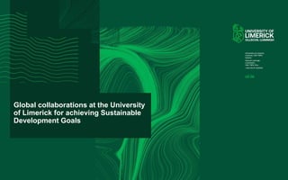 Global collaborations in higher education for achieving Sustainable ...