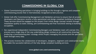 Global Commissioning Management and Validation Services | PDF