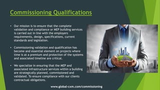 Global Commissioning Management and Validation Services | PDF