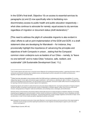 Global compact on migration why it matters for cities colleen thouez | PDF