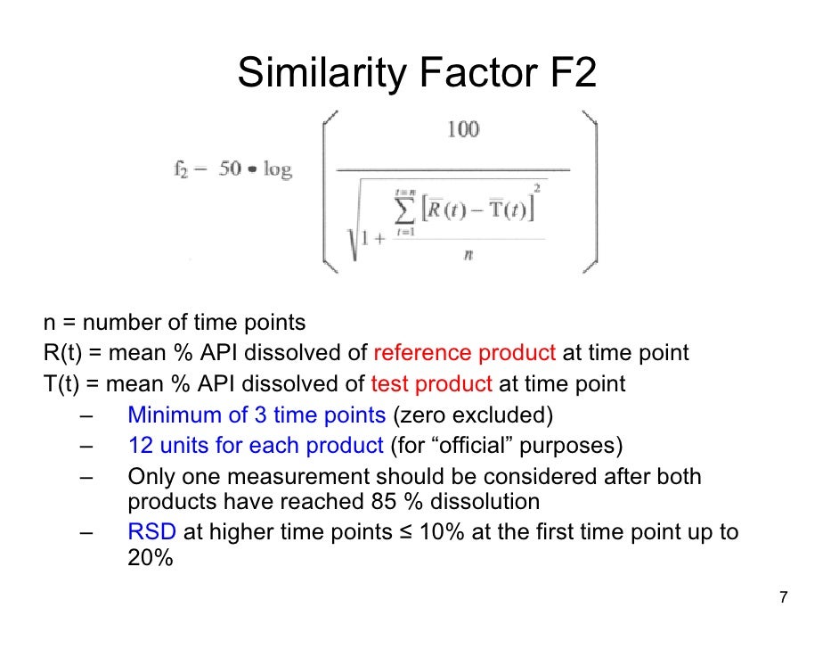 Global Comparator Standards