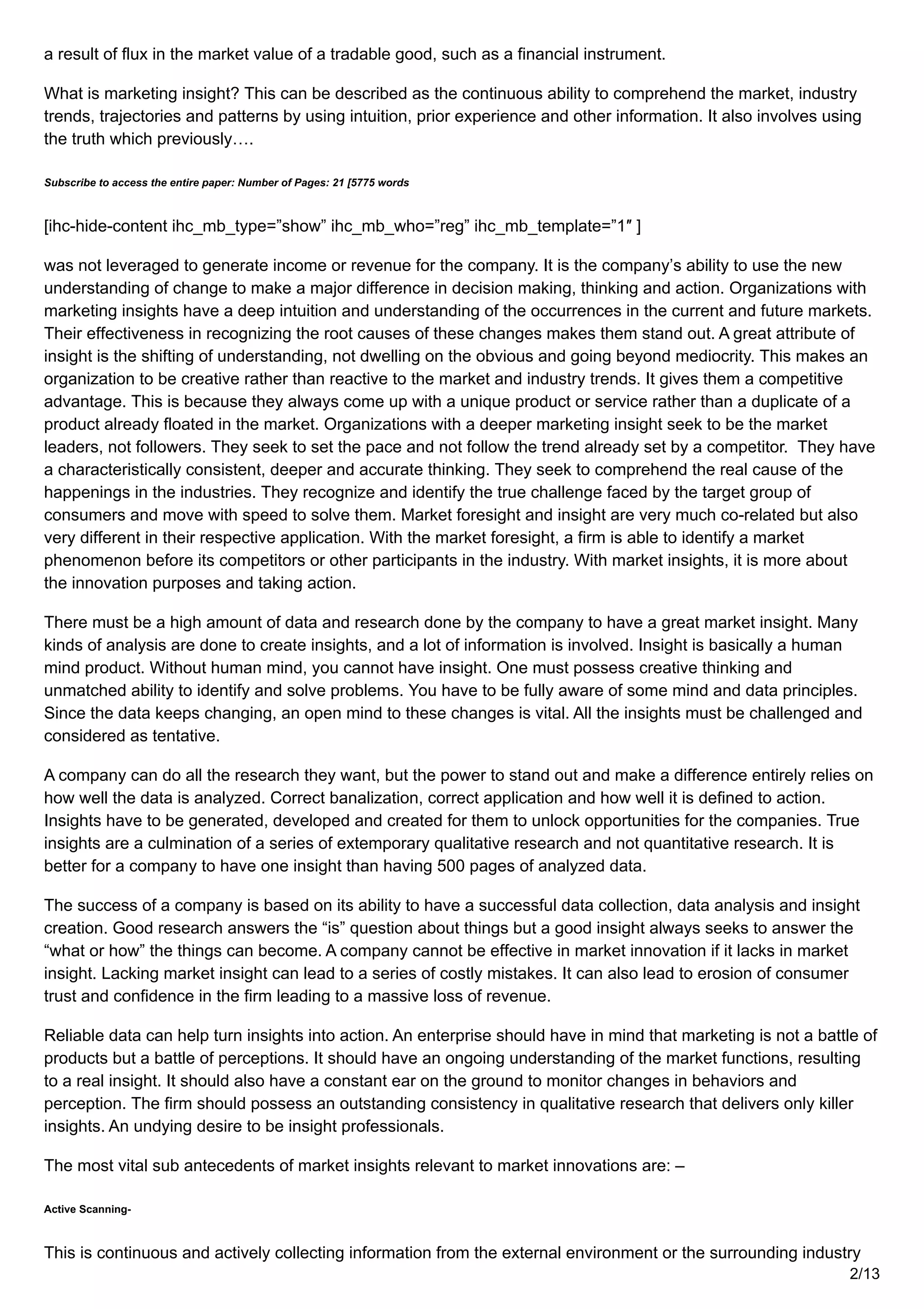 Globalcompose.com sample thesis on antecedents and consequences of ...