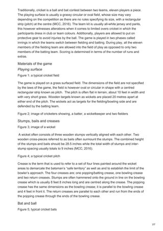 Globalcompose.com sample term paper on cricket | PDF | Cricket | Sports