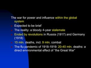 Global Conflict, Part I (1).ppt