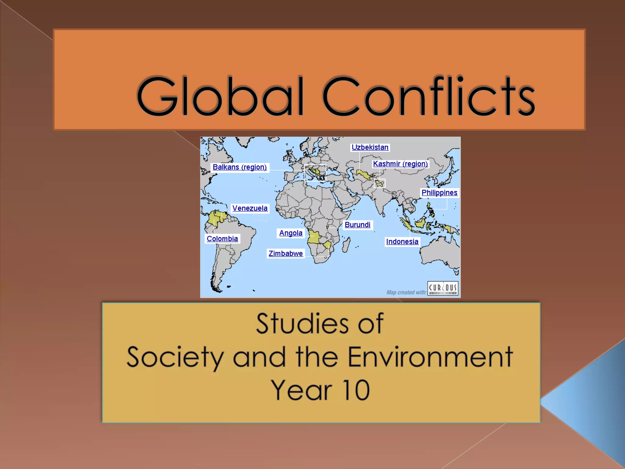 Global Conflicts | PPTX