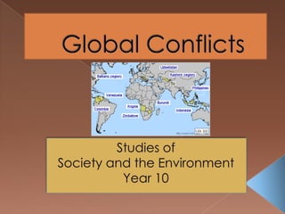 Global Conflicts | PPT