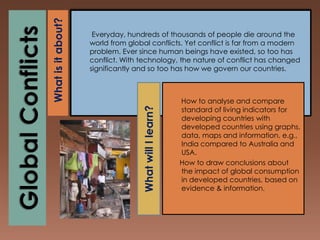 Global Conflicts | PPT