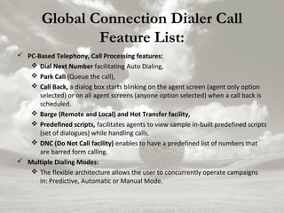 Global connection dialer_-_gc | PPS