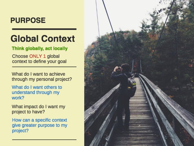 Global contexts | PPT