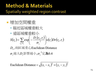 Global contrast based salient region detection | PPT