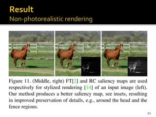 Global contrast based salient region detection | PPT