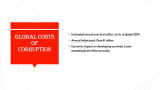 Corruption: The Global Epidemic Undermining Democracy | PPT