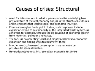 Global crises and economic implications | PPT