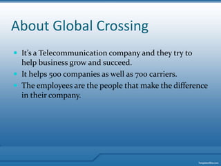 Global Crossing | PPTX