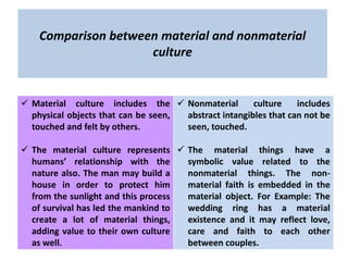 Non Material Culture Examples