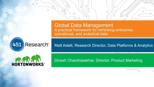 Global Data Management – a practical framework to rethinking enterprise ...
