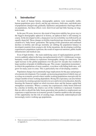 global demography ctw.pdf report | PDF