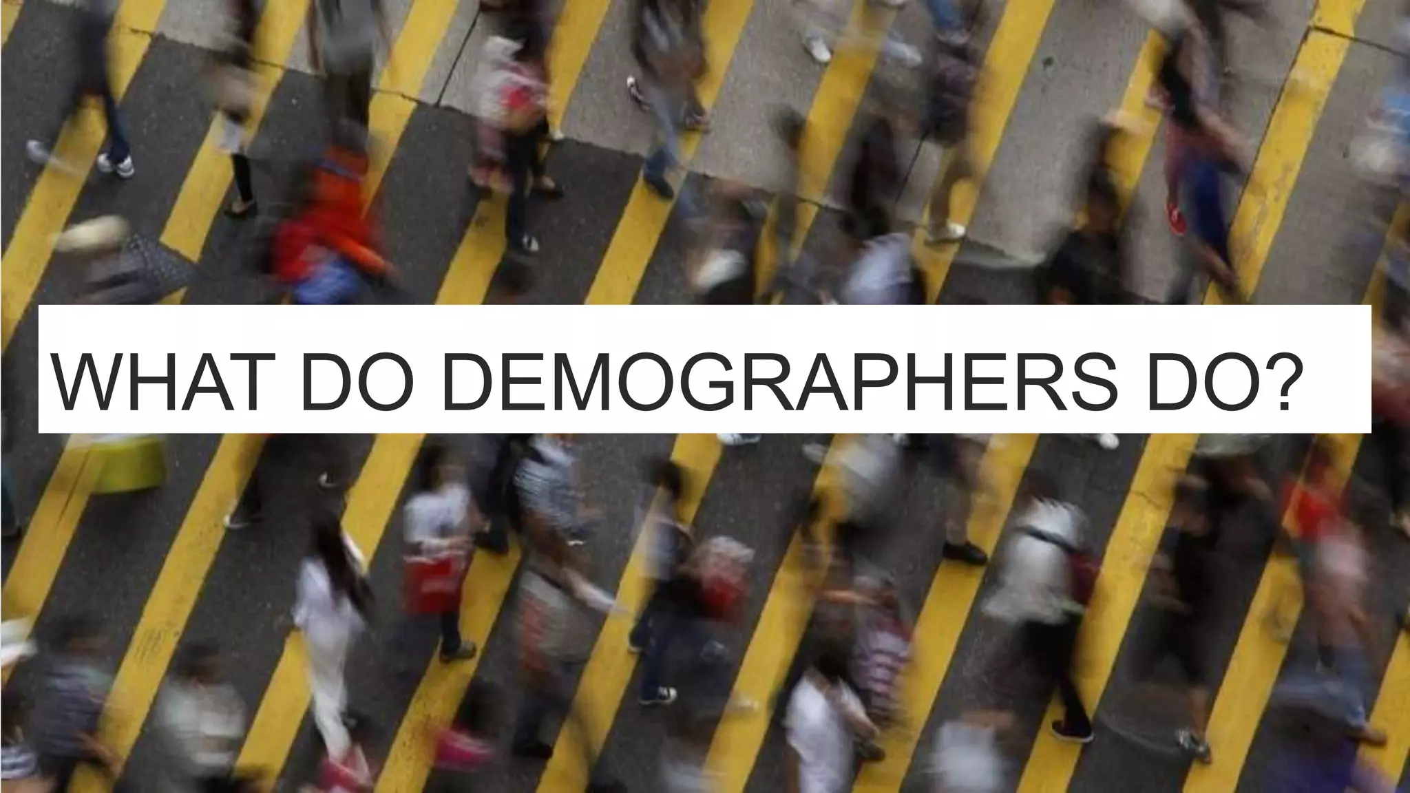 Global Demography | PPTX