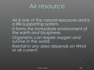 Global depletion and conservation of natural resources | PPT
