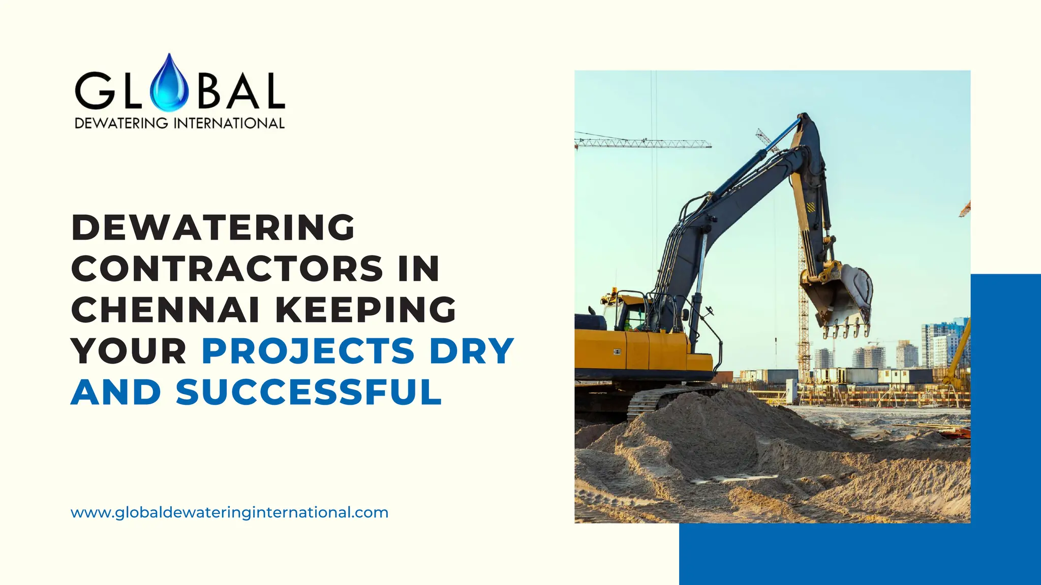 Global Dewatering: Trusted Contractors in Chennai for Dewatering | PDF