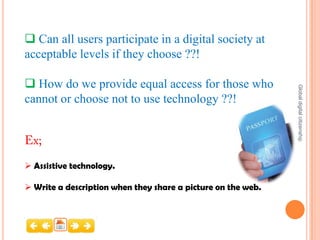Global digital citizenship | PPT
