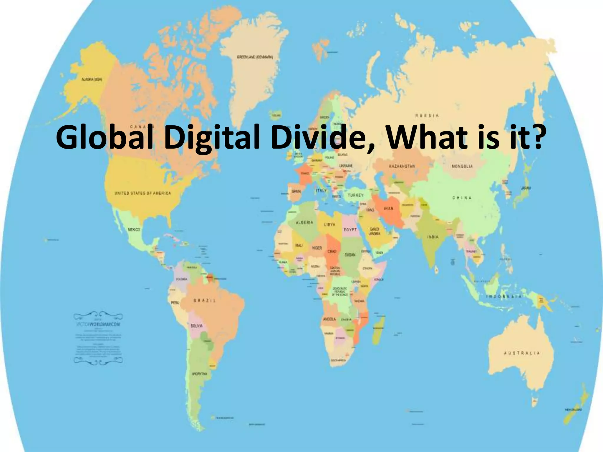 Global digital divide niamh and ben | PPT