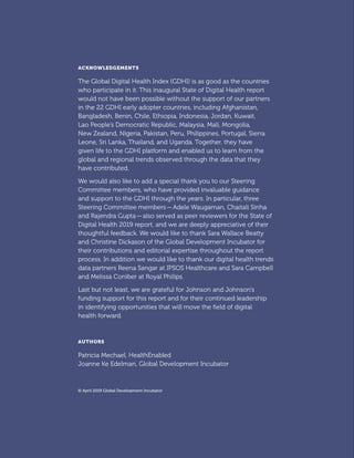 Global Digital Health Index 2019 | PDF | Healthcare Industry | Industries