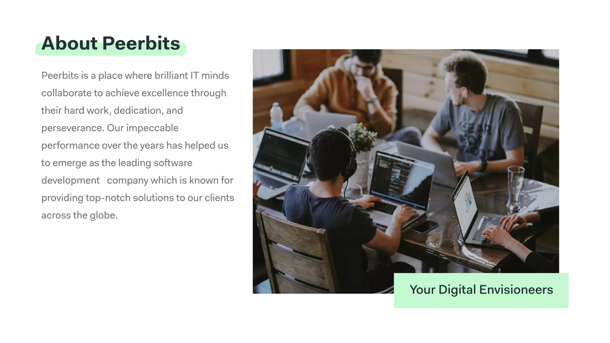 Global digital solution partner | PPT