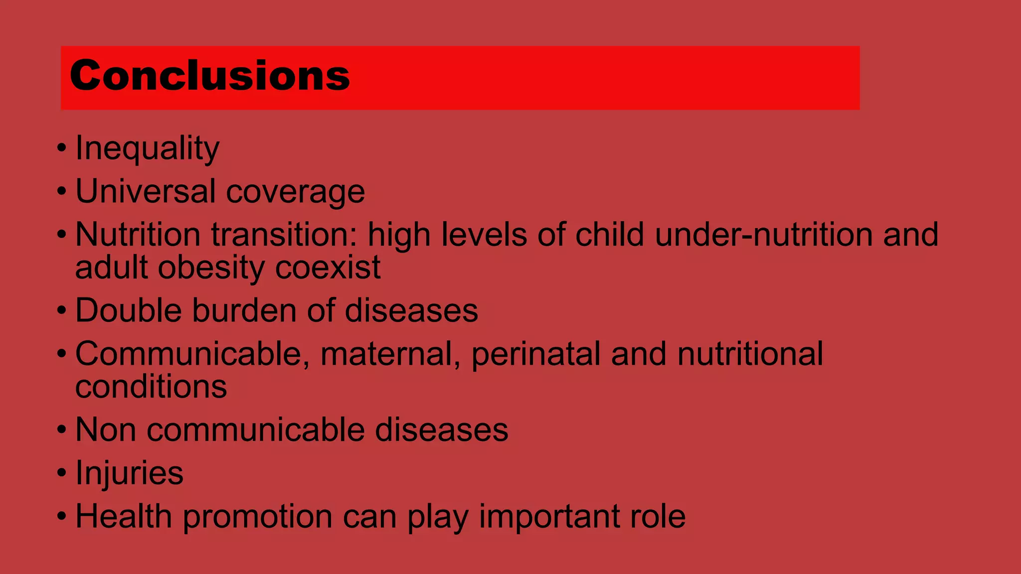 Global disease burden | PPTX
