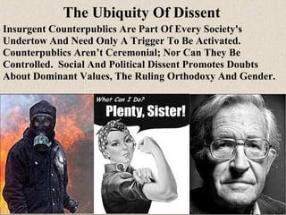 The Iconography of Dissent and Global Politics | PPT